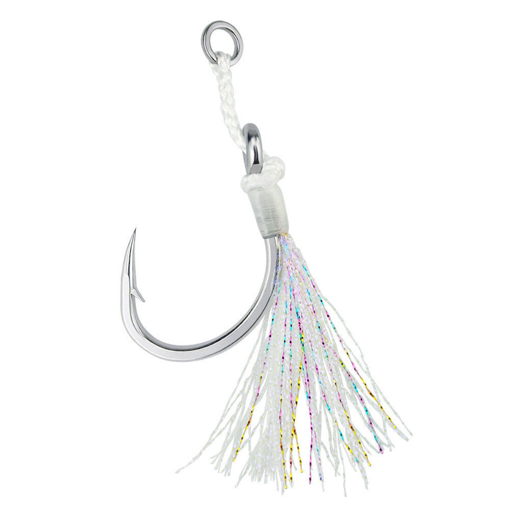 OCEAN CAT Glow Assist Fishing Hooks Jigging Jigs Slow Fast Fall Hooks ...