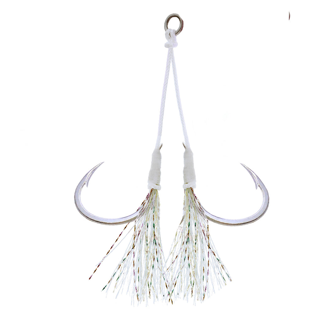 OCEAN CAT Assist Hooks Butterfly Glow Jigging Jigs Slow Fast Fall Hooks ...